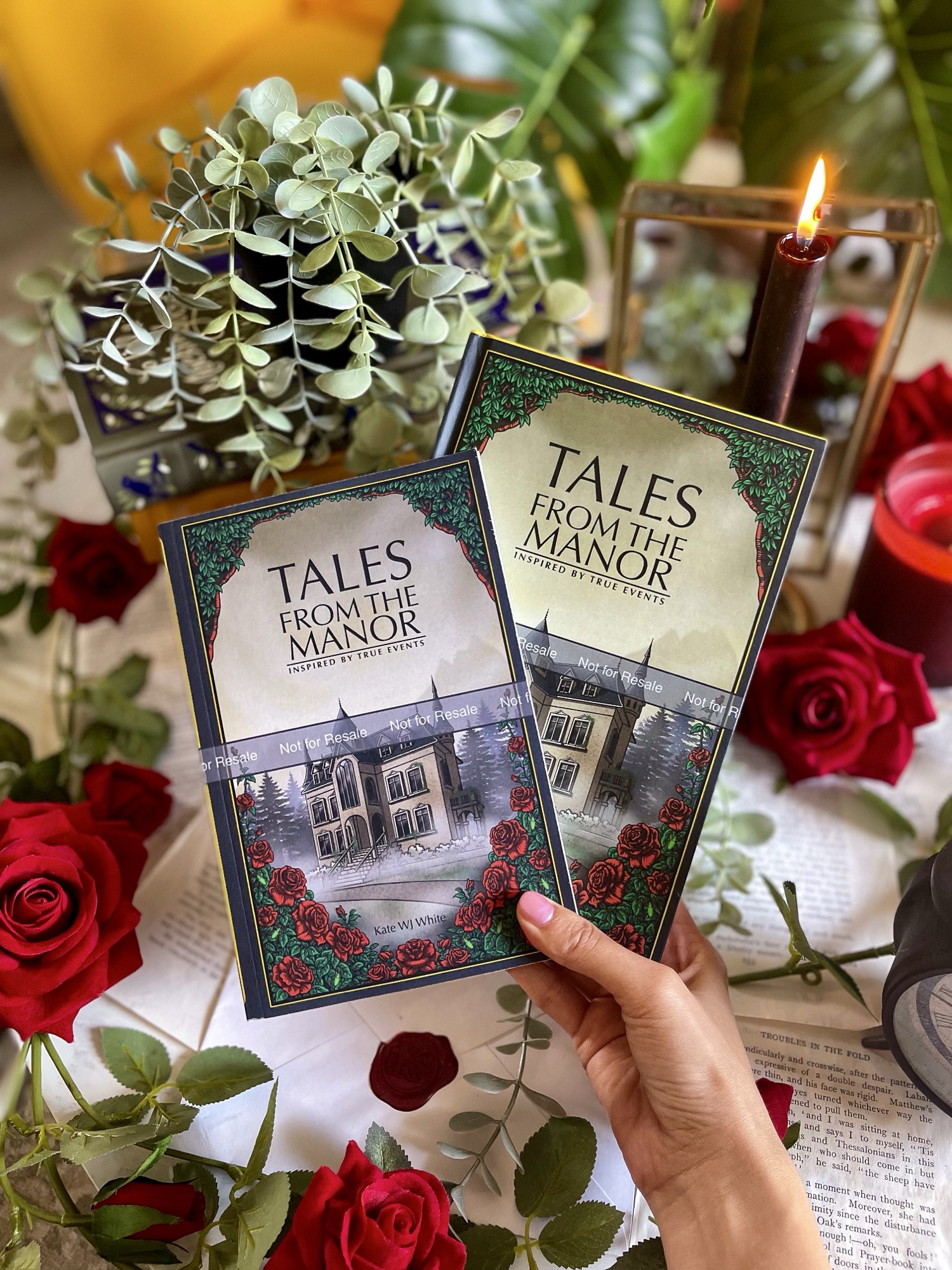 Arrival of the proof copies! – Katewjwhite